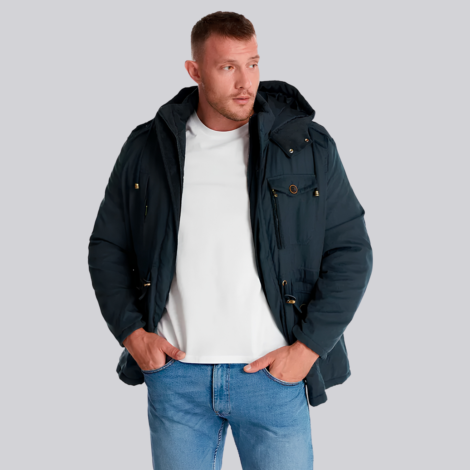 Jaqueta Parka Masculina Fostre Montevie